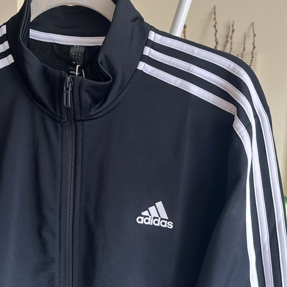 adidas | Jackets & Coats | Adidas Mens Essentials Warm Up 3 Stripes ...